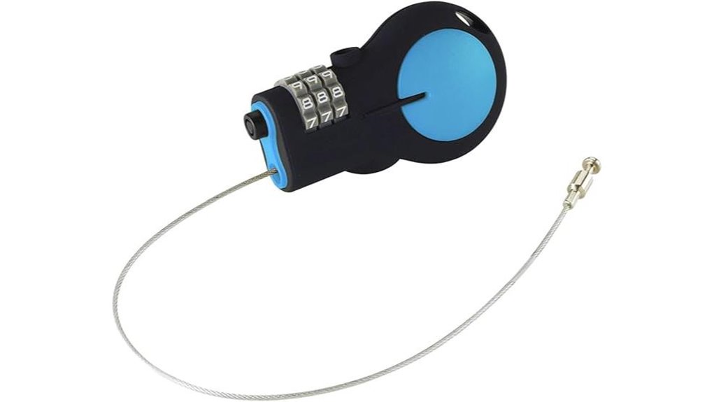 Top Retractable Cable Lock: Thin, Lightweight Essential - Away Travel Guide